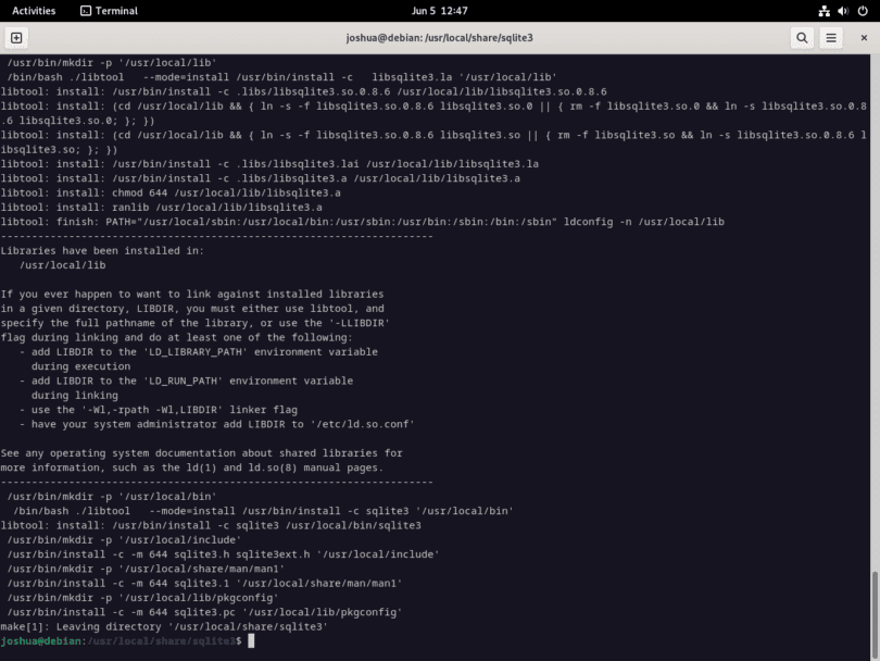 How to Install SQLite 3 on Debian 12, 11 or 10 - LinuxCapable