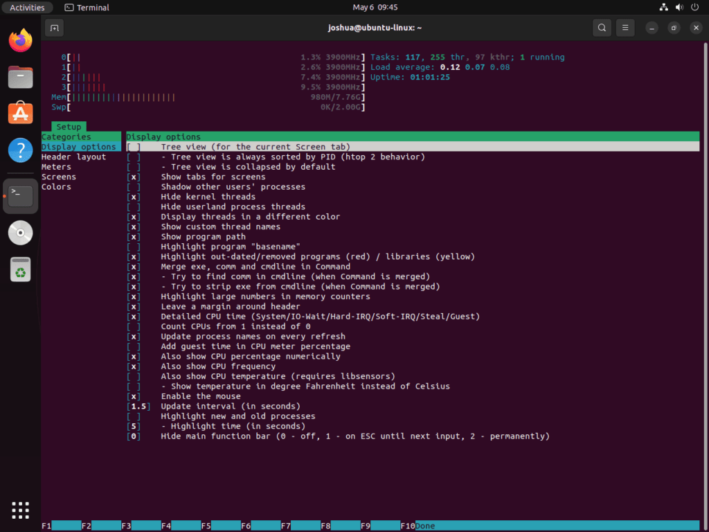 How to Install Htop on Ubuntu 24.04, 22.04 or 20.04 - LinuxCapable