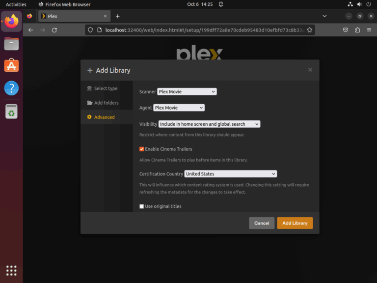 How to Install Plex Media Server on Ubuntu Linux - LinuxCapable