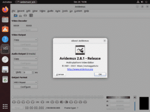 How to Install Avidemux on Ubuntu 26.04, 24.04 and 22.04 - LinuxCapable