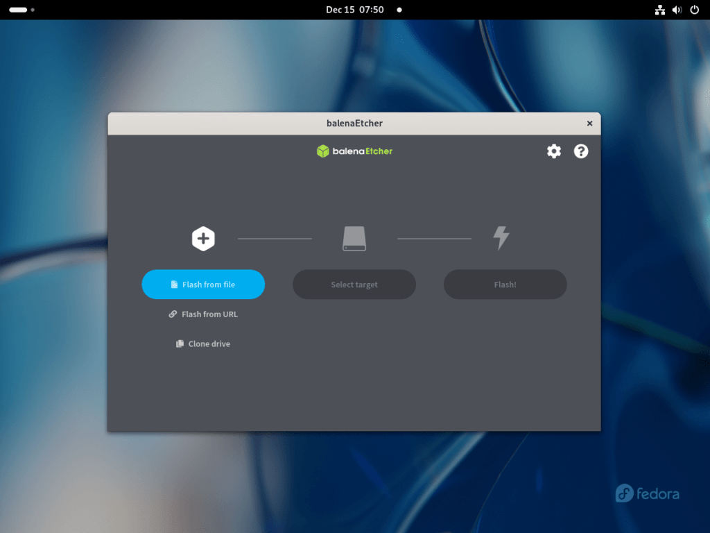How to Install balenaEtcher on Fedora Linux - LinuxCapable