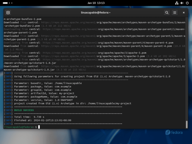 How to Install Apache Maven on Fedora 40 or 39 - LinuxCapable