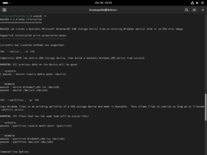 How to Install WoeUSB on Fedora 40 or 39 - LinuxCapable