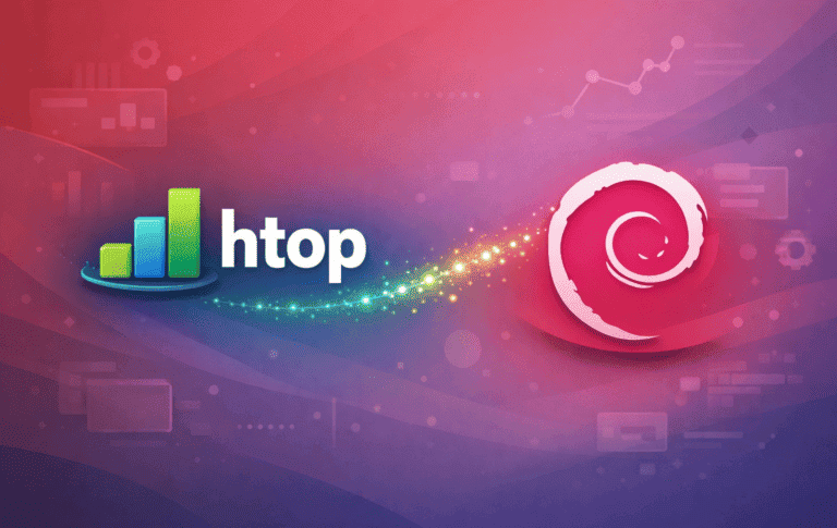 How to Install Htop on Debian 13, 12 and 11 - LinuxCapable