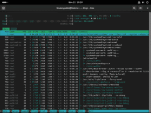How to Install Htop on Fedora 44 - LinuxCapable