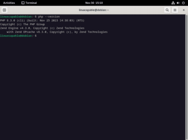 How to Install PHP 8.3 on Debian 12, 11 or 10 - LinuxCapable