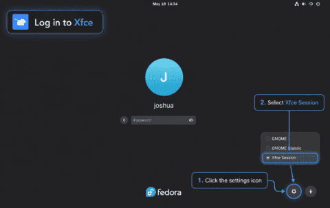 How to Install Xfce on Fedora 44 - LinuxCapable