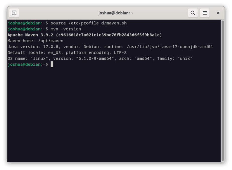 How to Install Apache Maven on Debian 12, 11 or 10 - LinuxCapable