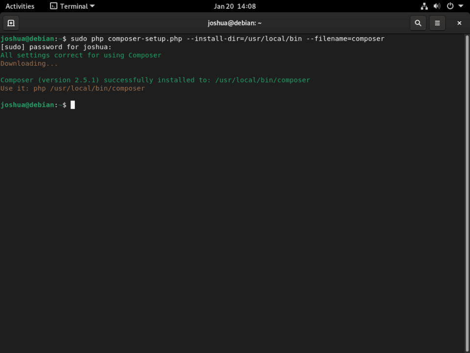 How To Install Composer On Debian 12 11 Or 10 Linux Linuxcapable
