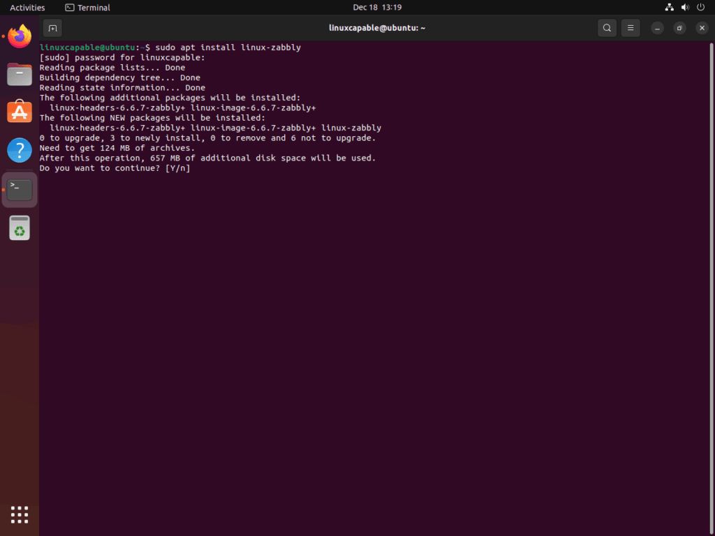 How to Install Zabbly Kernel on Ubuntu 24.04/22.04/20.04 - LinuxCapable