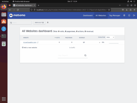 How to Install Matomo with Nginx on Ubuntu 26.04, 24.04 and 22.04 ...