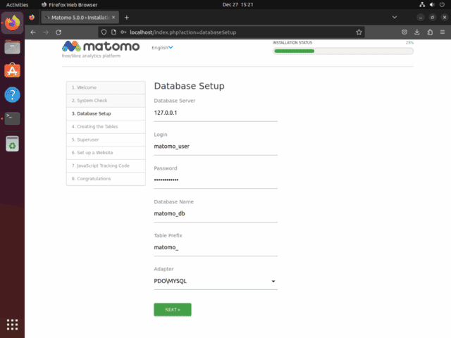 How to Install Matomo with Nginx on Ubuntu 26.04, 24.04 and 22.04 ...