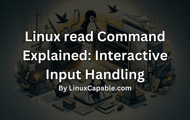 Linux Read Command Explained Interactive Input Handling Linuxcapable