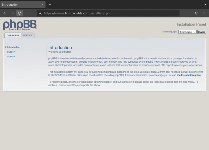 How to Install phpBB with Nginx on Debian 12, 11 or 10 Linux - LinuxCapable